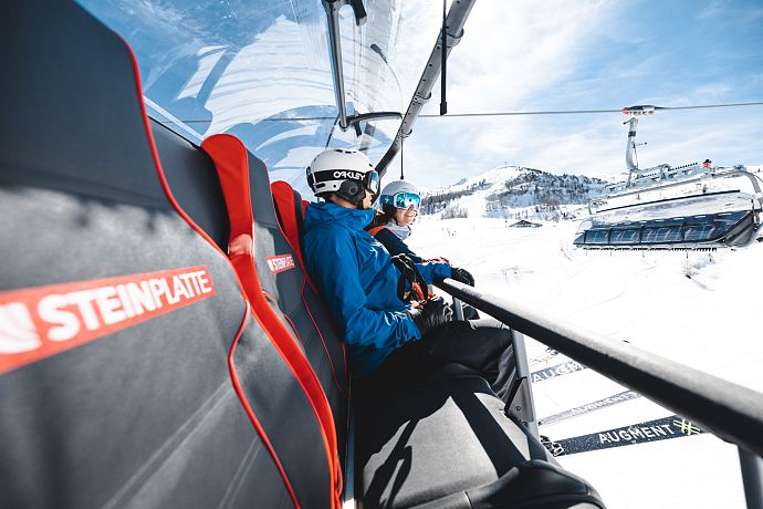 Sonniges Familienskigebiet Steinplatte-Winklmoosalm